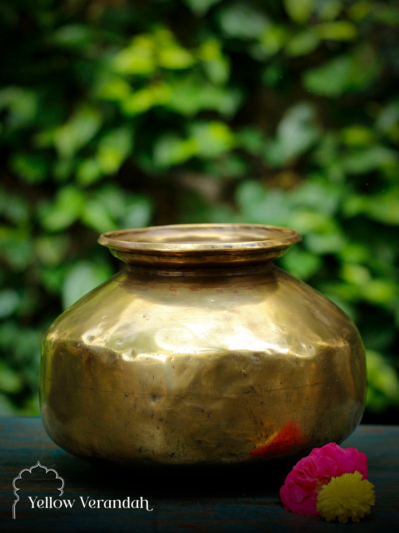 Vintage Brass Bindi – Yellow Verandah